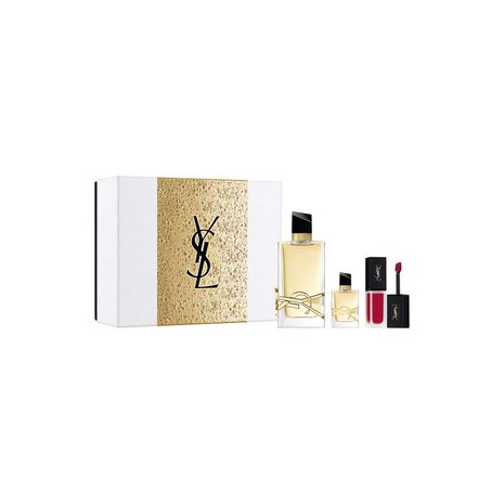 Yves Saint Laurent Libre 90ml EDP, 6ml Velvet Cream & 7.5ml Travel Spr ...