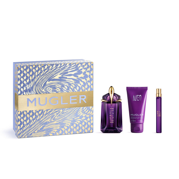 Mugler Alien 60ml EDP, 50ml Body Lotion & 10ml Travel Spray Gift Set ...