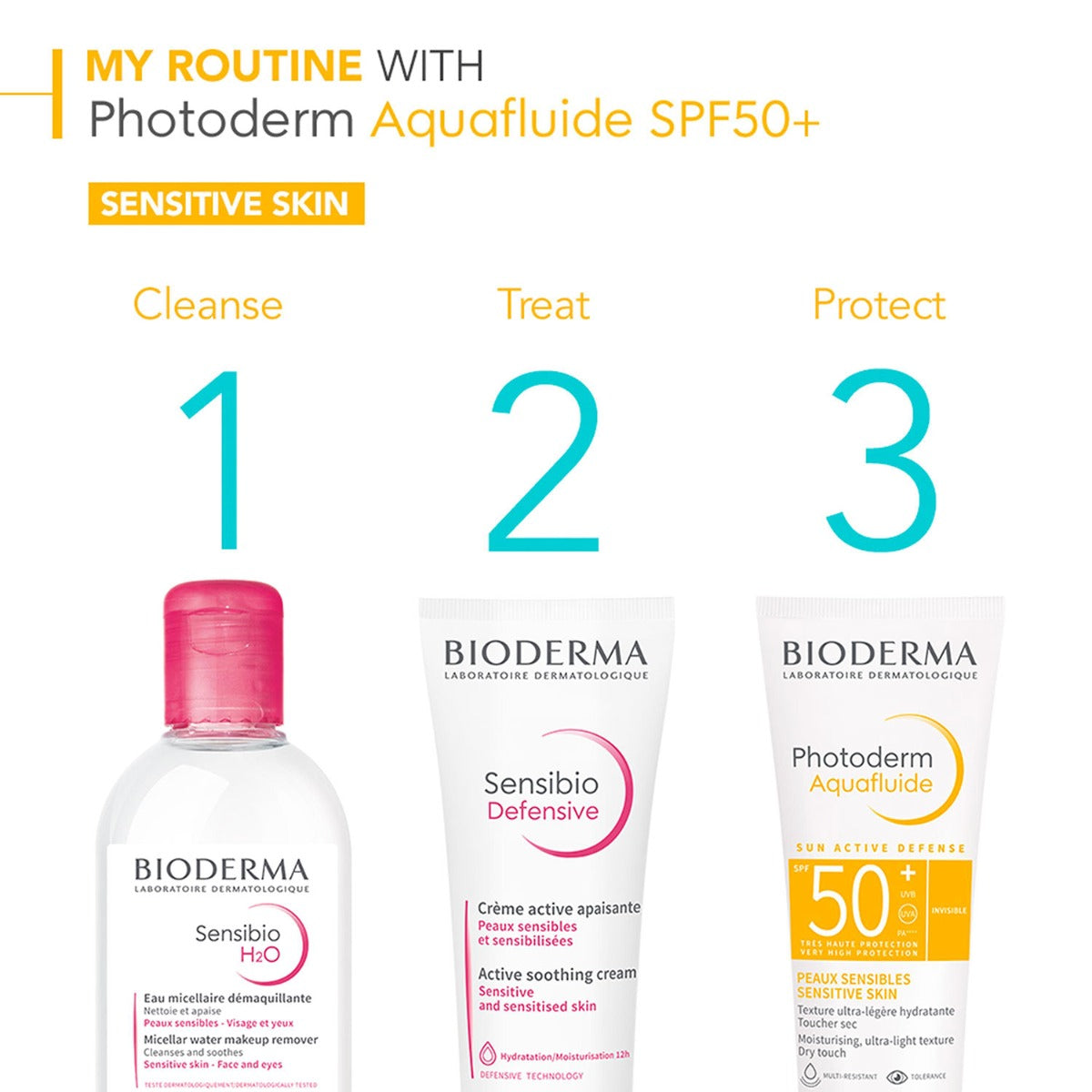 Buy Bioderma Photoderm Aquafluide SPF 50+ 40ml – Questmoor Pharmacy
